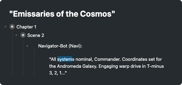 Nested search - Workflowy guide